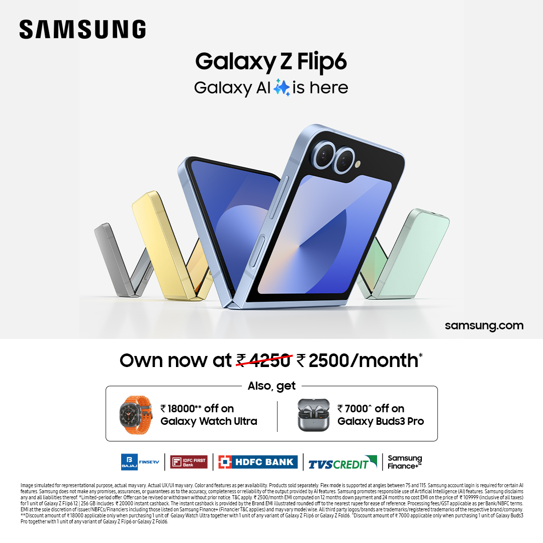 Samsung Announces Festive Offers on Premium Foldables in India - Nirmal ...