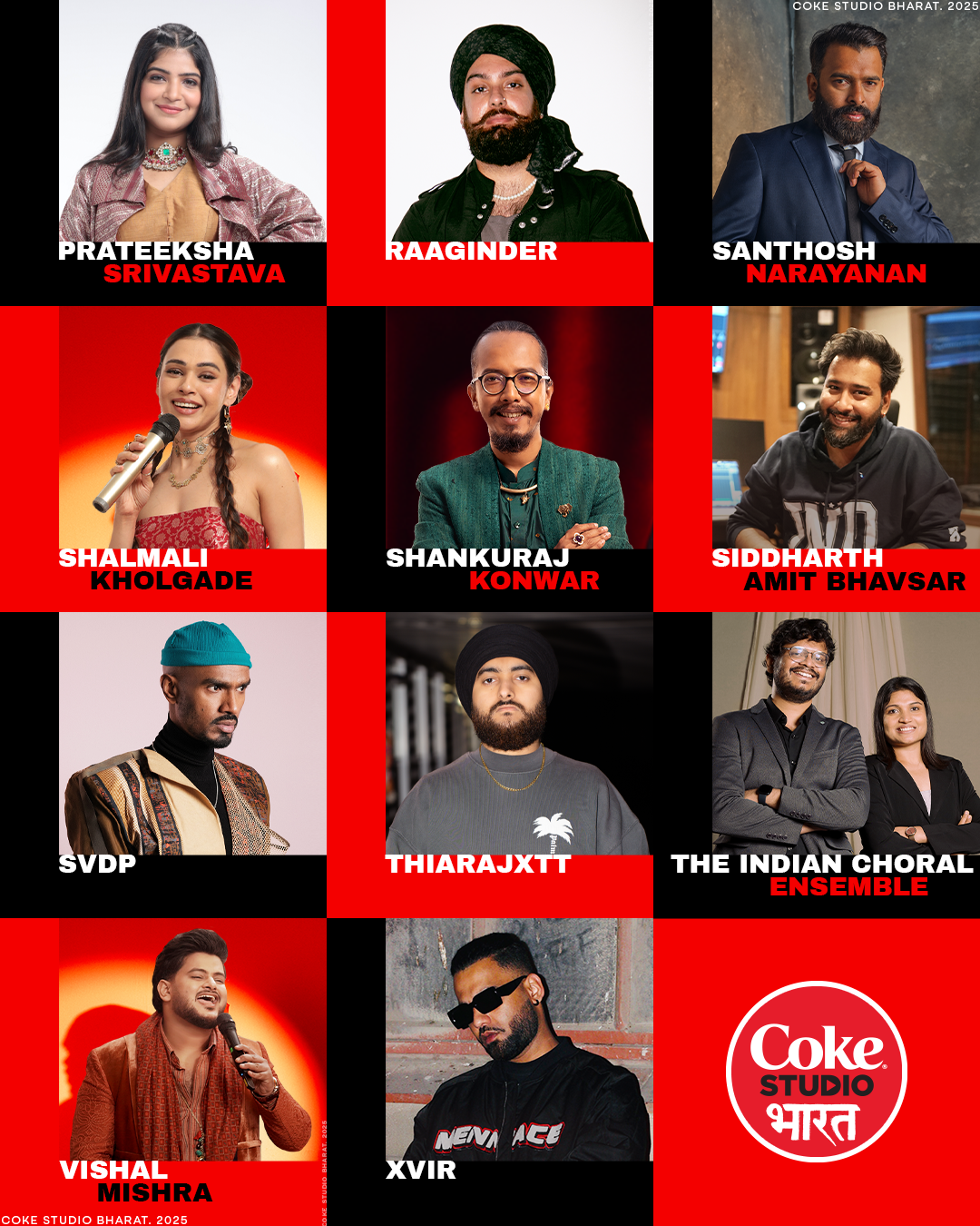 Coke Studio Bharat Season 3 Unveils an Iconic Line-Up – Get Ready for ...