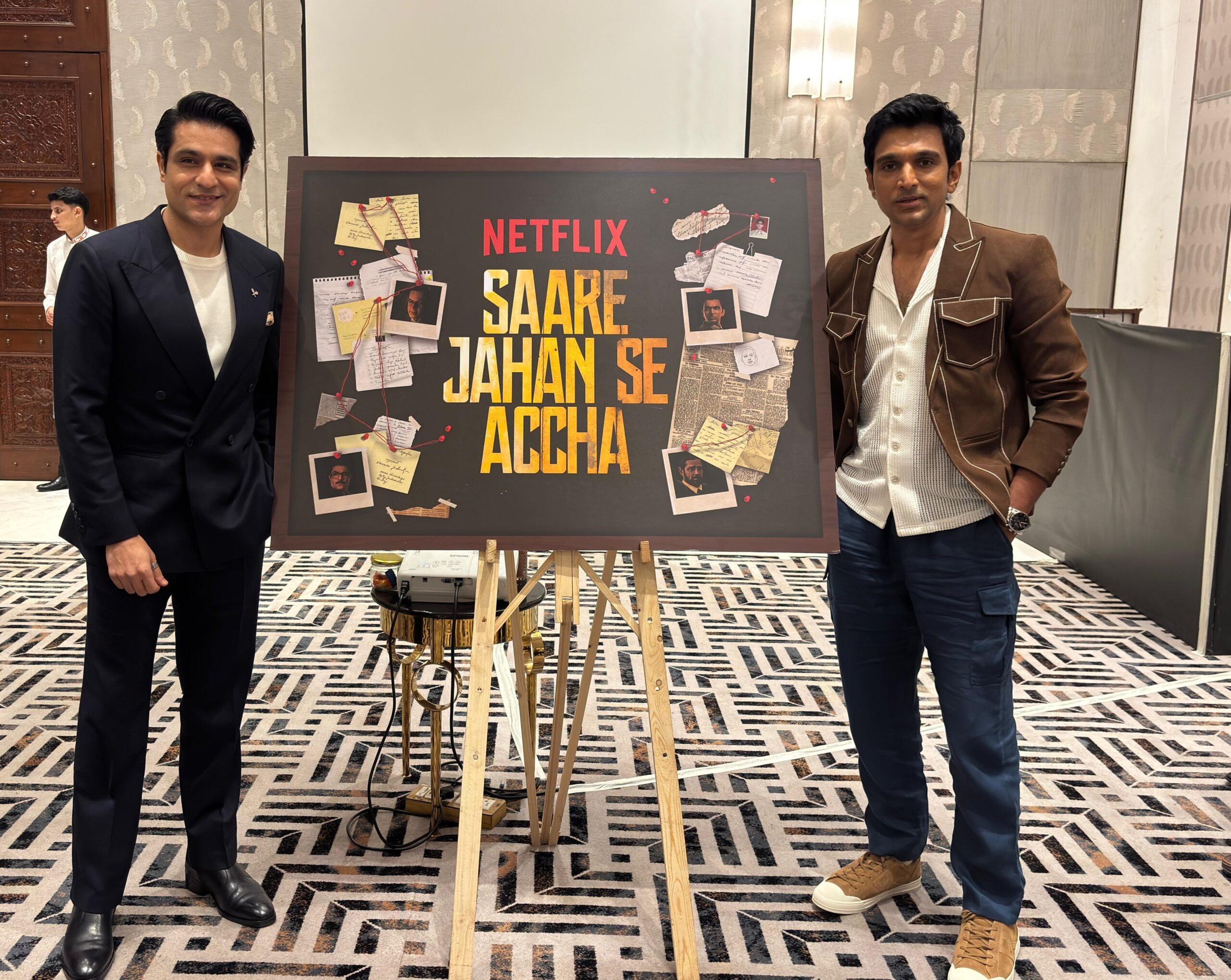 Actors Pratik Gandhi and Sunny Hinduja Visit Ahmedabad for Netflix’s ...