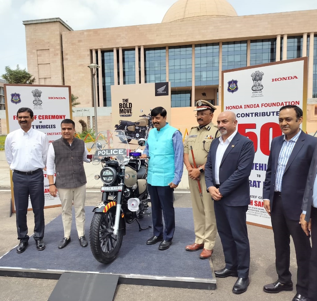 Honda India Foundation Hands Over 50 Customized Honda CB350 Quick ...